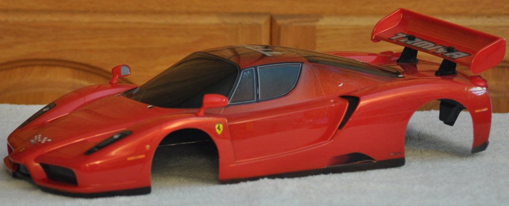 GoRC Canada. Tamiya 50977 RC Body Set Enzo Ferrari (Painted)