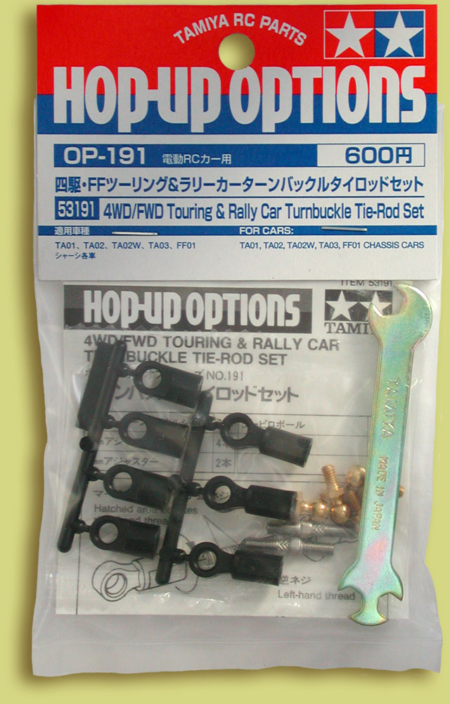 GoRC Canada. Tamiya 4WD/FWD Touring & Rally Car Turnbuckle Tie-Rod Set ...