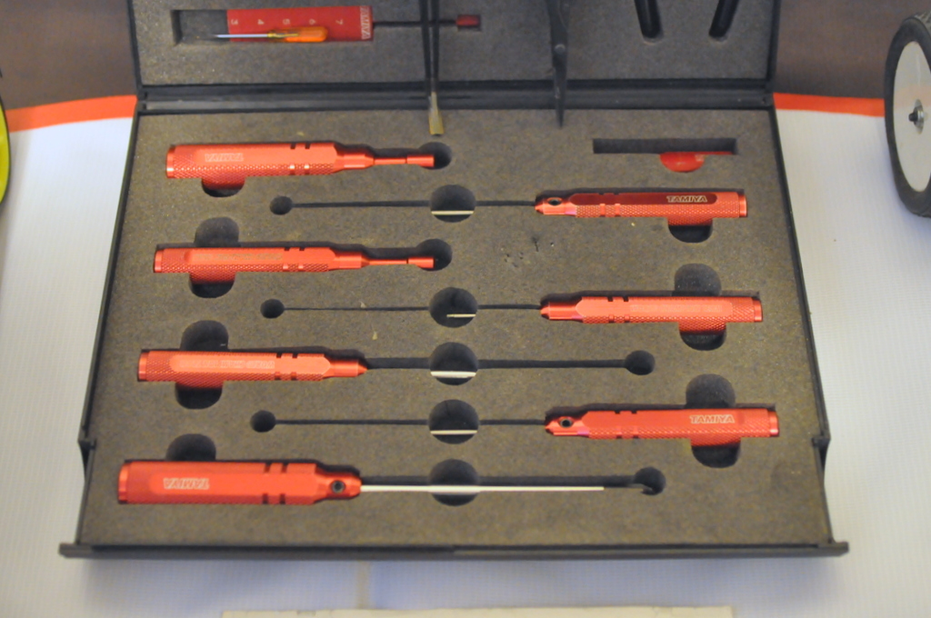 GoRC Canada. Tamiya Racing Factory (TRF) tool set Red #49292 - Complete ...