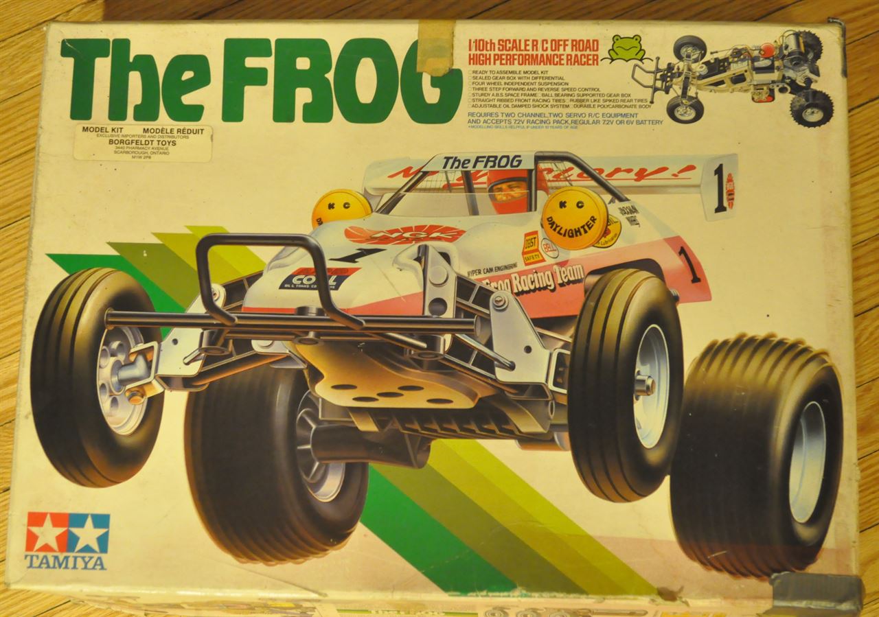 GoRC Canada. Tamiya Original The Frog - 1/10 Kit 5841 Used Pre-Built