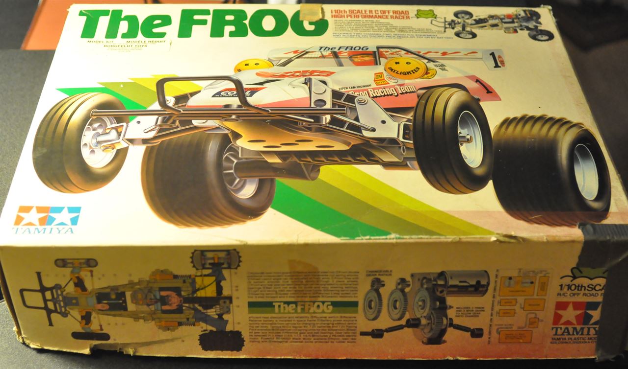 GoRC Canada. Tamiya Original The Frog - 1/10 Kit 5841 Used Pre-Built